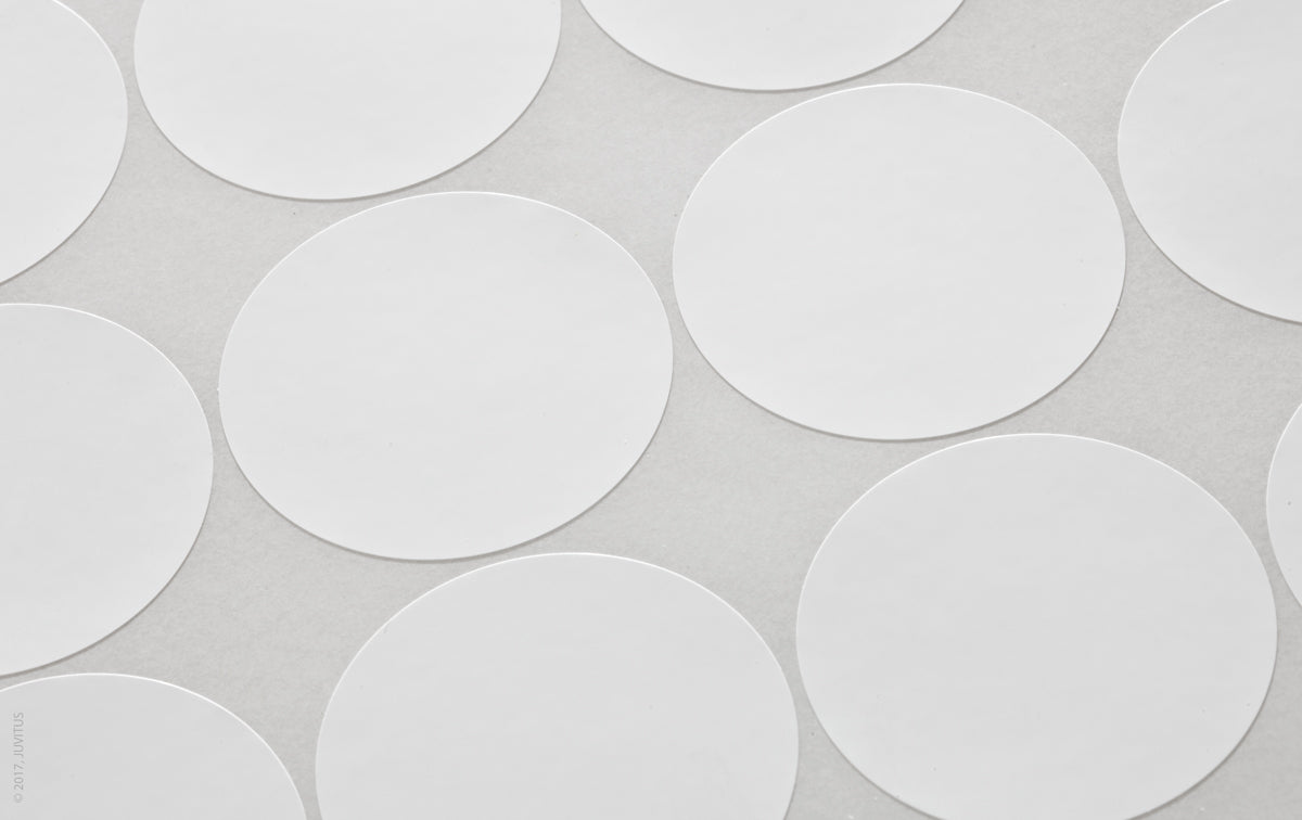 Waterproof White Matte 2 Inch Diameter Circle Labels for Laser Printer ...