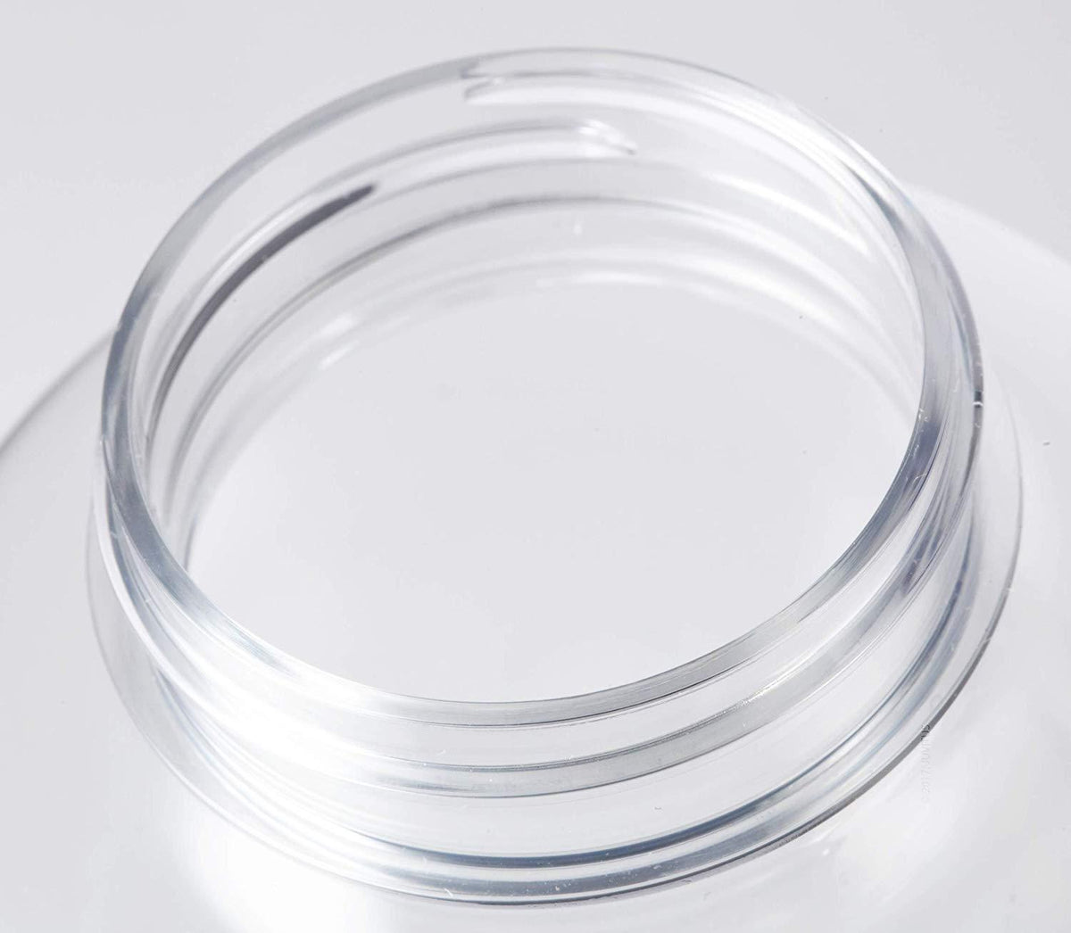 (12 Pack) 5 oz Clear Plastic Wide Mouth Packer Bottle with White Lid
